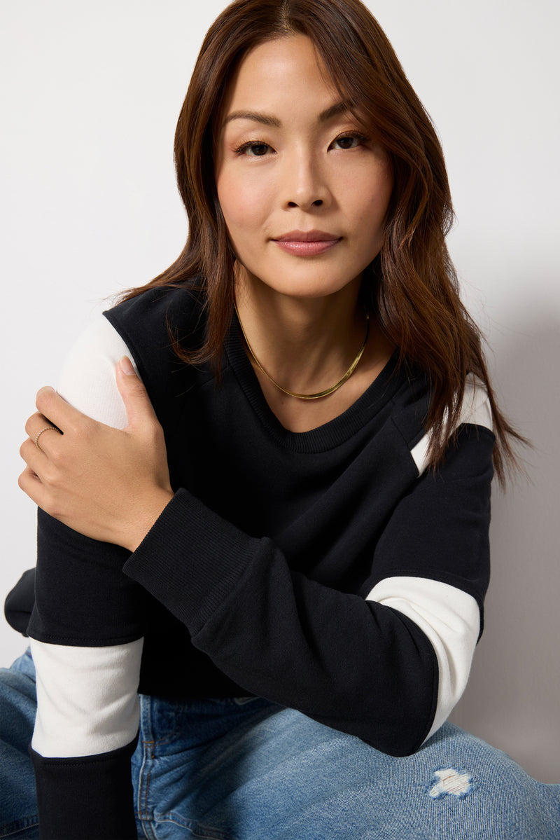 Gabby Colorblock Pullover