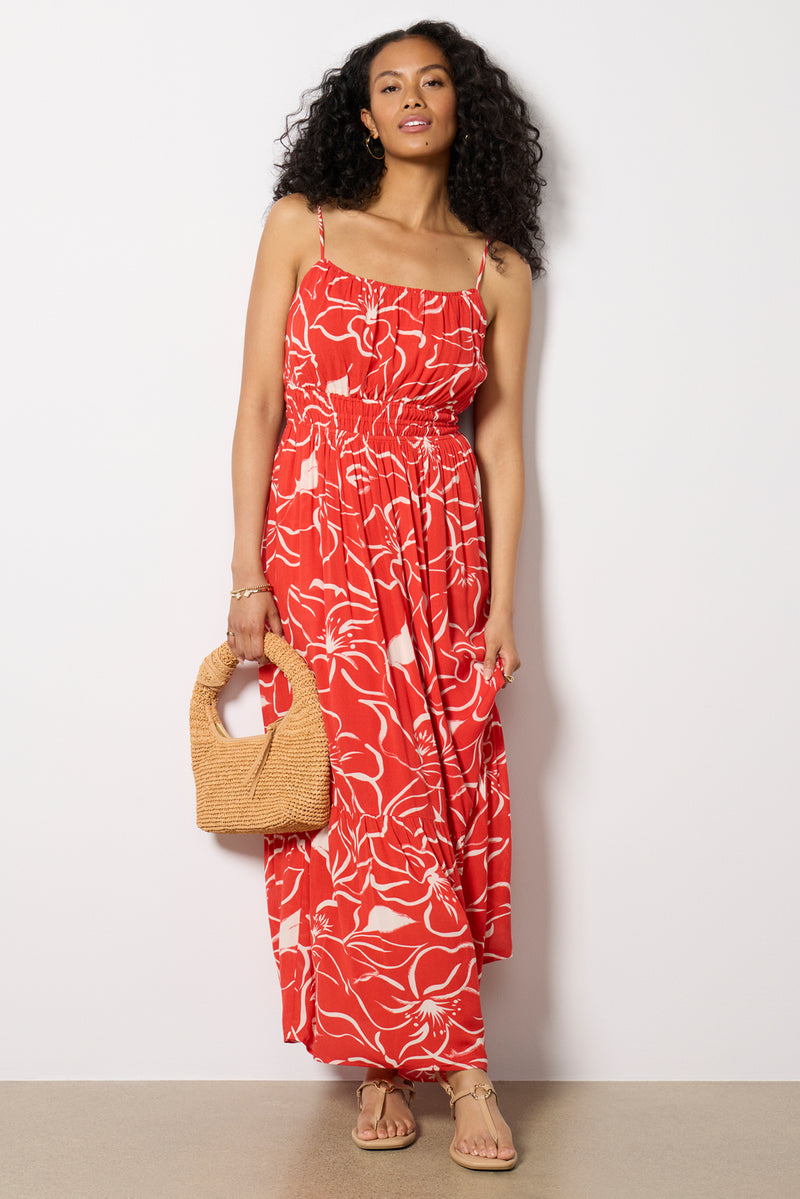 Toluca Cala Flora Midi Dress