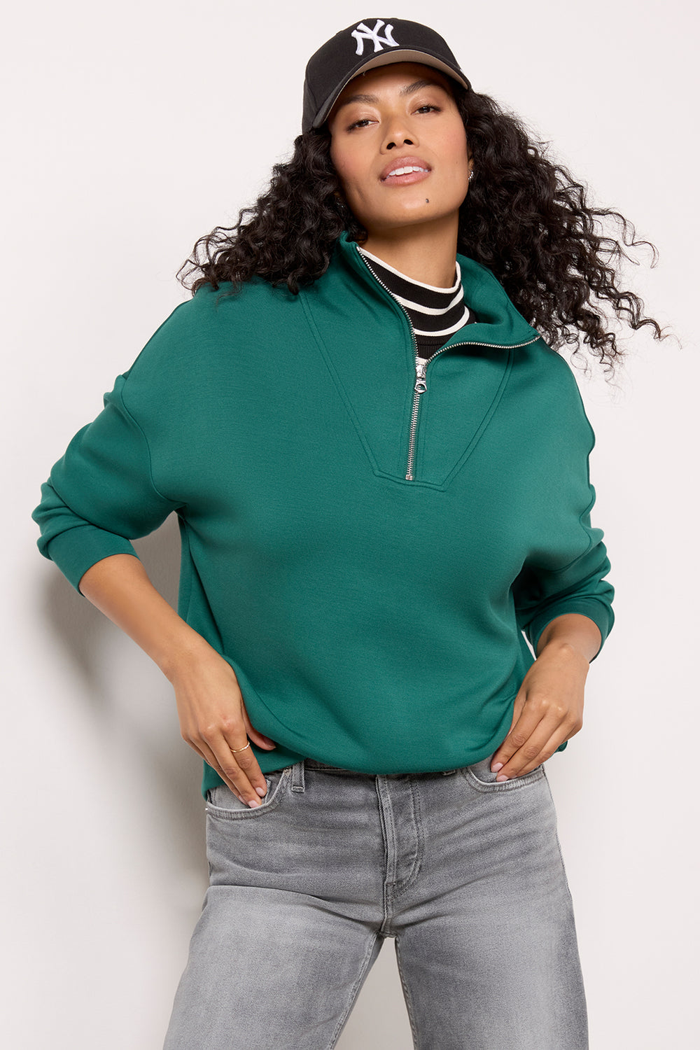 Varley Hawley Half Zip Sweat