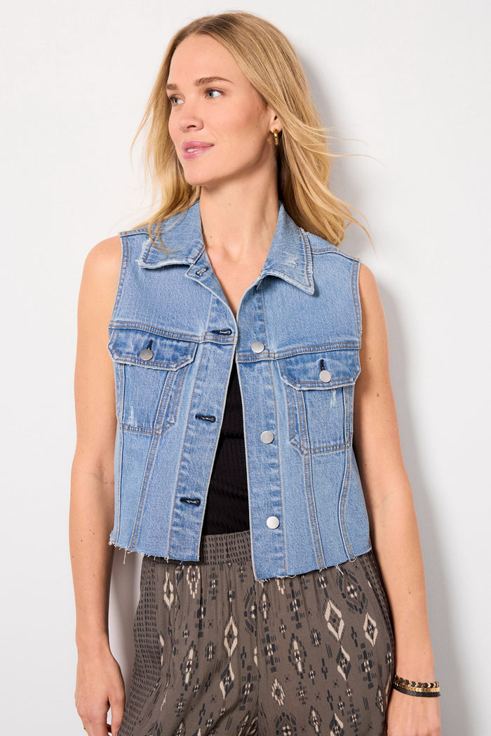 Robbie Denim Vest